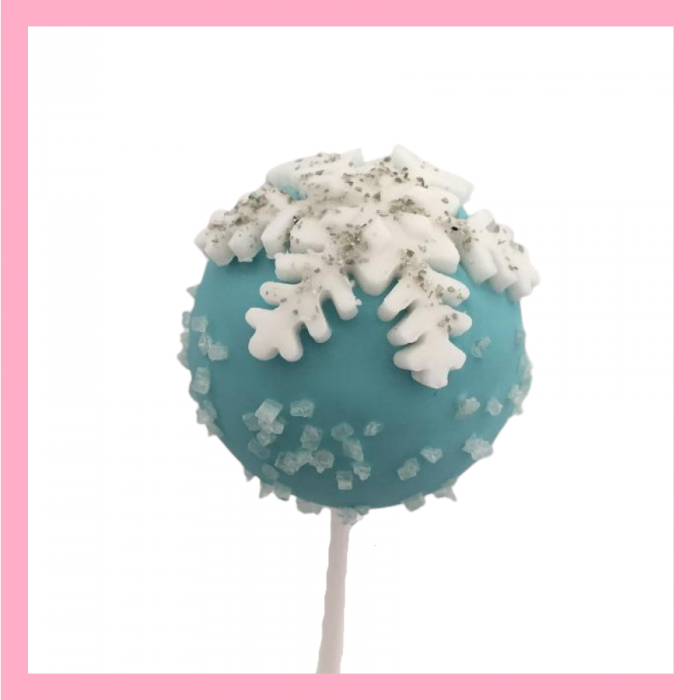 Glitter Snowflake - Delicious Cake Pop Company